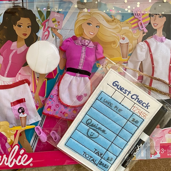 Pretend Restaurant Toy Waiter Waitress Pretend Play Imaginary 1 ...