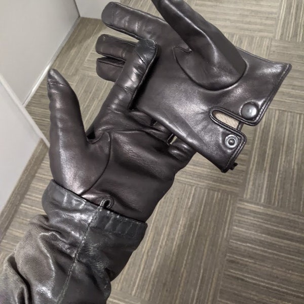 Leather Touchscreen Gloves, Mobile Phone Smartphone Gloves Driving ...
