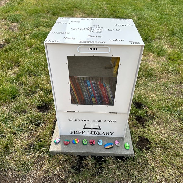 The Librarybox / Community Book Share Box - Etsy