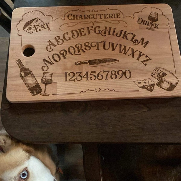 Wine and Cheese Ouija Charcuterie Board - Etsy Canada