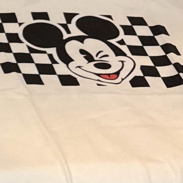 Classic Checker Winking Mickey Mouse Shirt, Mickey Kids Shirt, Youth ...