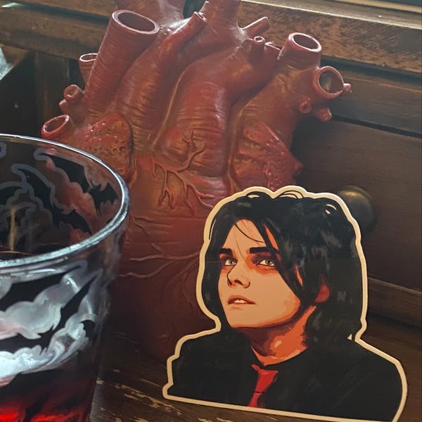 My Chemical Romance Sticker - Gerard Way Sticker / MCR Sticker / Emo ...