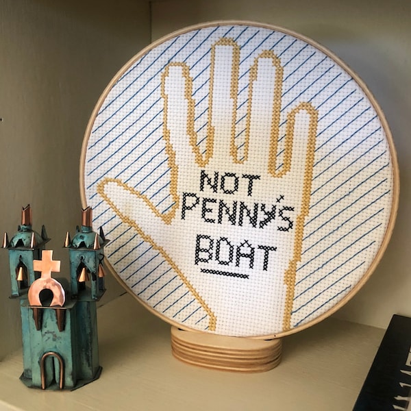 Hoop Prop: Embroidery Hoop Stand or Cross Stitch Display, Easy Gifting ...