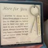 Mentor Gift, Mentor Keychain, Personalized Gift for Mentor From Student ...