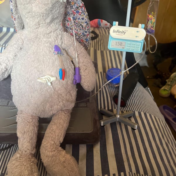 Toy Hospital Play System for Dolls and Stuffed Animals. Toy Infusion ...