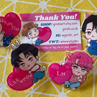 SKZ Chan & Berry Fanart Print - Etsy