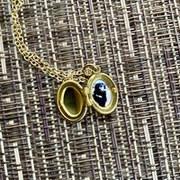 Multi Photo Locket, Hand Painted Locket, Family Tree Locket, 4 Photo ...