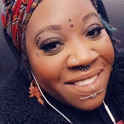 Yemaya Goddess Lip Cuff adjustable Lip Cuff NO PIERCING REQUIRED lip ...