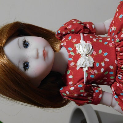 The Sweetest Little Pink and White Roses Doll Shoes I've Ever Seen You ...