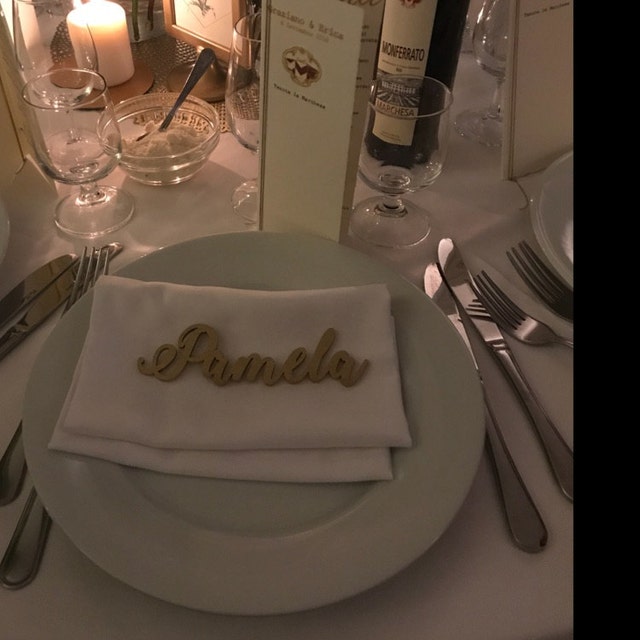 Custom TABLE NAMES wooden Custom wedding table name topper | Etsy