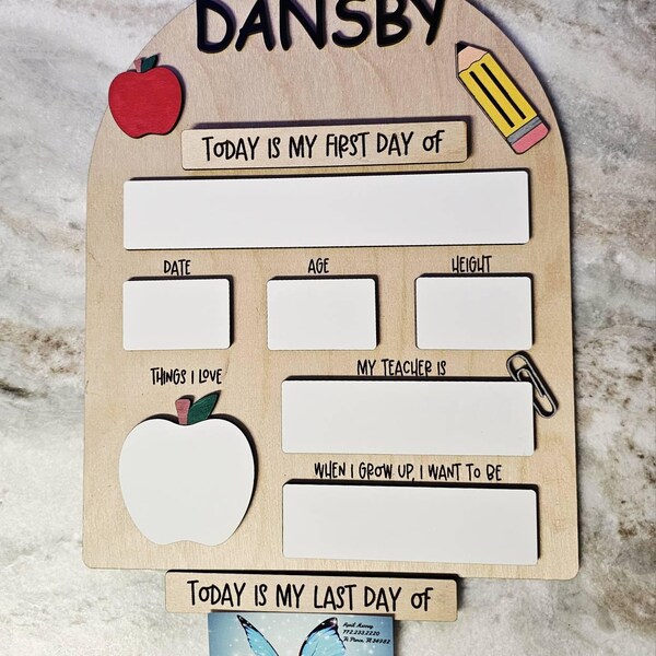 First Day of School Sign SVG, School Board SVG, Back to School Sign ...