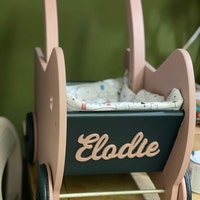 Personalised Script Names Words & Letters Wooden Christmas High Quality ...