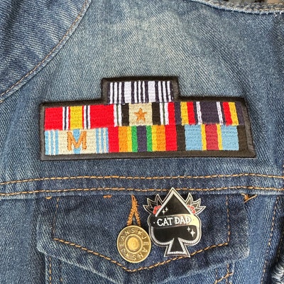 Medal Ribbons Patch Turn Your Military Medal Ribbons Into an ...
