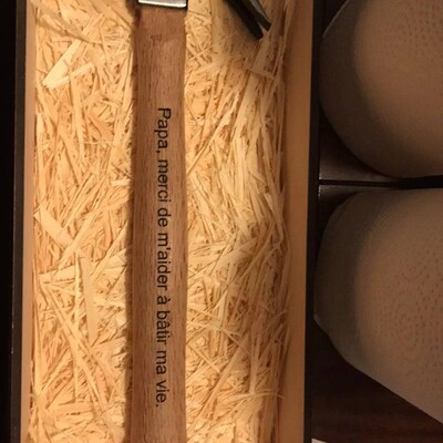 Custom Engraved Hammer / Wooden Gift Box Unique Gift for Fathers / Dad ...