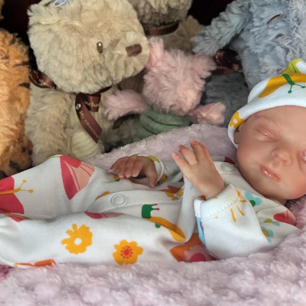 10-11" Custom Reborn Bodysuit Baby Doll Clothes 11" Miniature Bodysuit ...