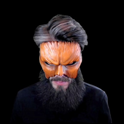 Fantasy Alchemist Mask, Old Man Mask - Etsy