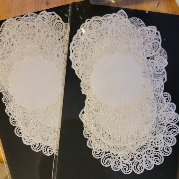 Paper Doily Pack 10 PC. Finely Detailed Paper Doilies. - Etsy