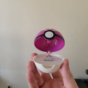 Pokemon Pokeball Ring Box, Pokemon Inspired Ring Box, Classic, Love ...