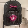 Personalized Embroidered GLITTER Backpack Cheer Bag Sports Backpack - 6 ...