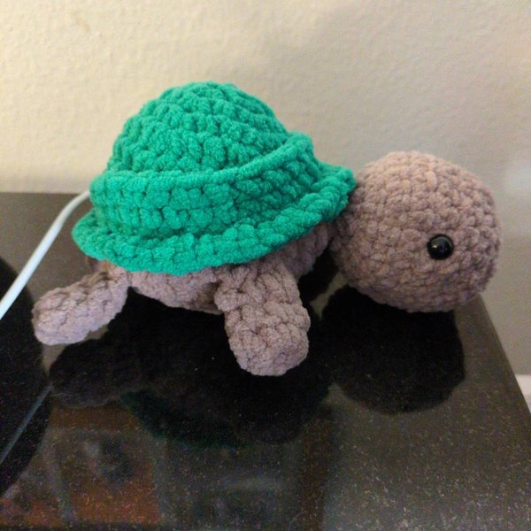 No Sew - Mini Stress Ball Buddies Turtle Hood Pattern, Interactive Toy ...