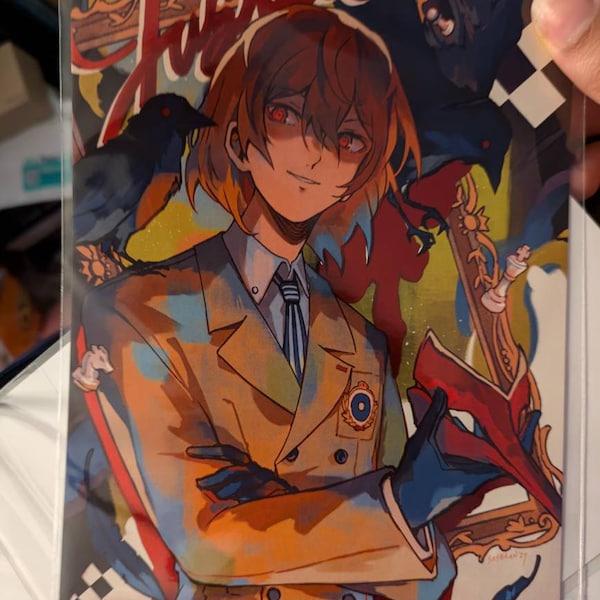 P5 Royal Trio With Glasses Mini Print 5x7 - Etsy