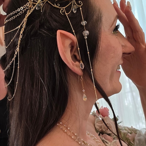 Elf Ears: Classic Style; Silicone, Long Lasting and Lifelike, Several ...