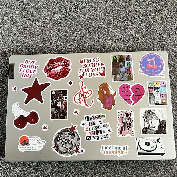 50pcs Downtown Girly Aesthetic Sticker Pack, Y2K Stickers, Retro ...