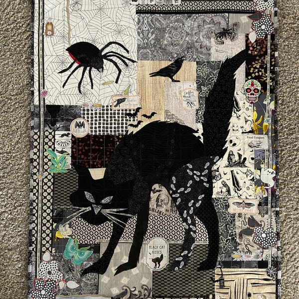 Octopus Garden Collage Quilt Pattern 40" X 45" by Laura Heine - Etsy