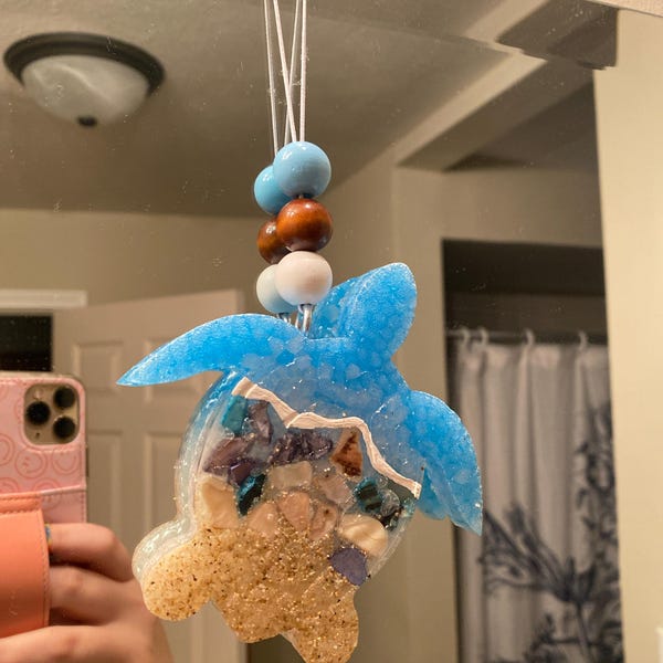 Ghost Car Freshie, Cute Flower Spooky Halloween Air Freshener, Fall ...