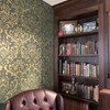 Anna Damask Wall Stencil - LARGE WALL STENCILS Instead of Wallpaper ...