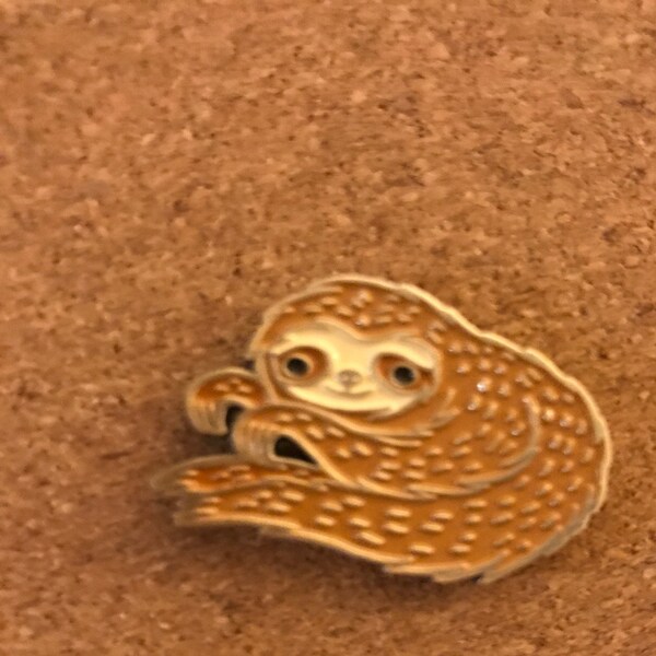 SLOTH GIFTS — Enamel Pin — Boyfriend Gifts — Cute Sloth Pin — Sloth ...