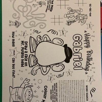 Boho Toy Story Printable Water Labels, Toy Story Labels, Printable ...