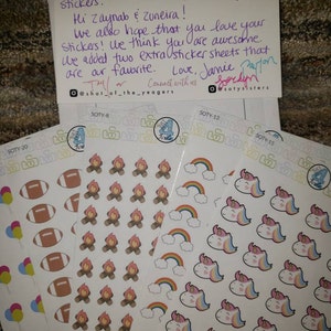 SOTY-42 SOTY Family Character Stickers - Etsy UK