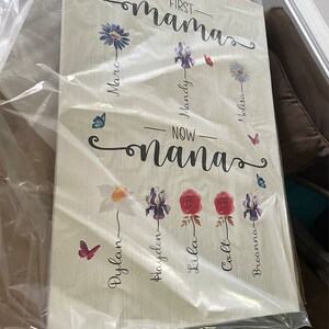 Half Flag Correctional Officer Badge Personalized Canvas, Custom Thin ...