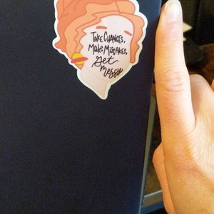 Ms. Frizzle Sticker the Magic School Bus Sticker Teacher Stickers ...