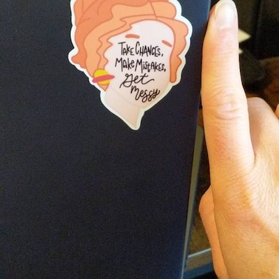 Ms. Frizzle Sticker the Magic School Bus Sticker Teacher Stickers ...