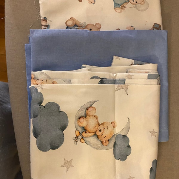 Goose Cotton Fabric by the Yard, Premium Cotton Fabric, Digital Print ...