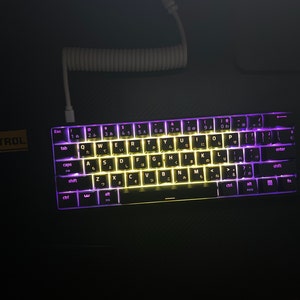 Custom Persona 5 Anime Theme Programmable Cherry MX RGB Mechanical ...