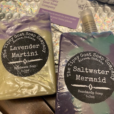 Saltwater Mermaid Handmade Cold Process Soap Made With Goat Milk - Etsy