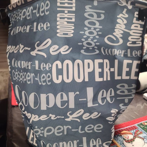 Personalized Laundry Baskets Custom Laundry Hamper Collapsible Clothes ...