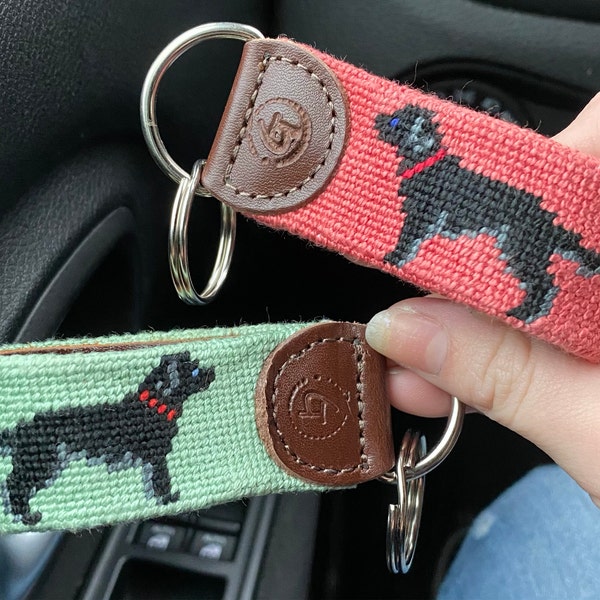Black Lab Keychain / Lab Key Fob / Gifts for Dog Lovers / Black Lab ...