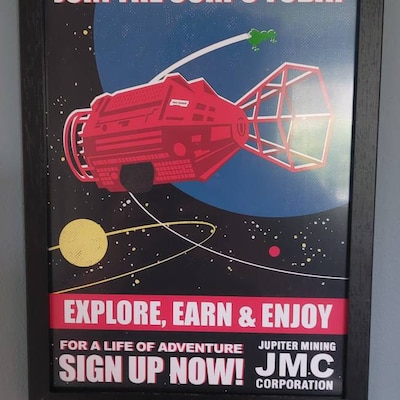 Join the Corps JMC Recruitment RED DWARF Poster Print Available in A5 ...
