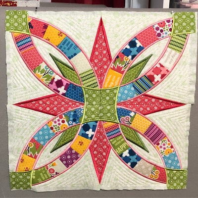 PATTERN: Garden Path 3 Yard Quilts Fabric Cafe 092125-01 Easy Beginner ...