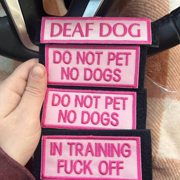 1.5 by 3.5 Two Lines Patch Custom Patch Embroidered Iron on Patch With ...