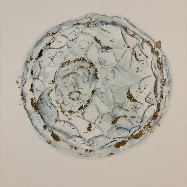 Embryo Art | Ivf Painting | Embaby Art | Hand-painted Nursery Decor ...