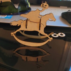 Bull Dog Laser Cut Wooden Puzzle Rocker. Vector File for Laser Cutting ...