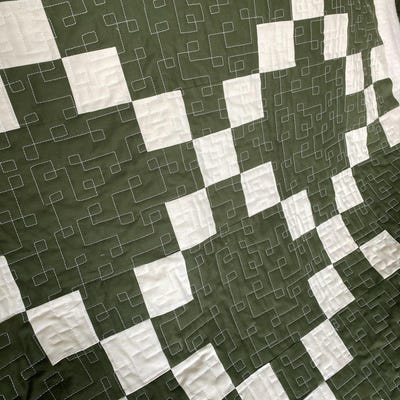 Quilt Block Background Embroidery Design. Quilting Block Embroidery ...