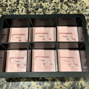 Custom Ice Mold, Letter Ice Cubes, Monogram Ice Mold, Personalized ...