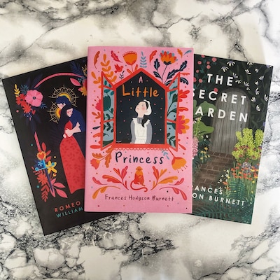 Three Classic Books Exclusive Cover Designs Classic Fiction Literature ...