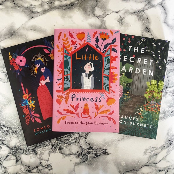 Three Classic Books - Exclusive Cover Designs - Classic Fiction ...